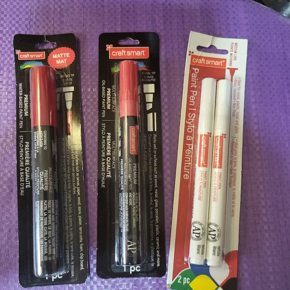 craft smart | Art | 4 Multisurface Tip Premium Paint Pen By Craft Smart ...
